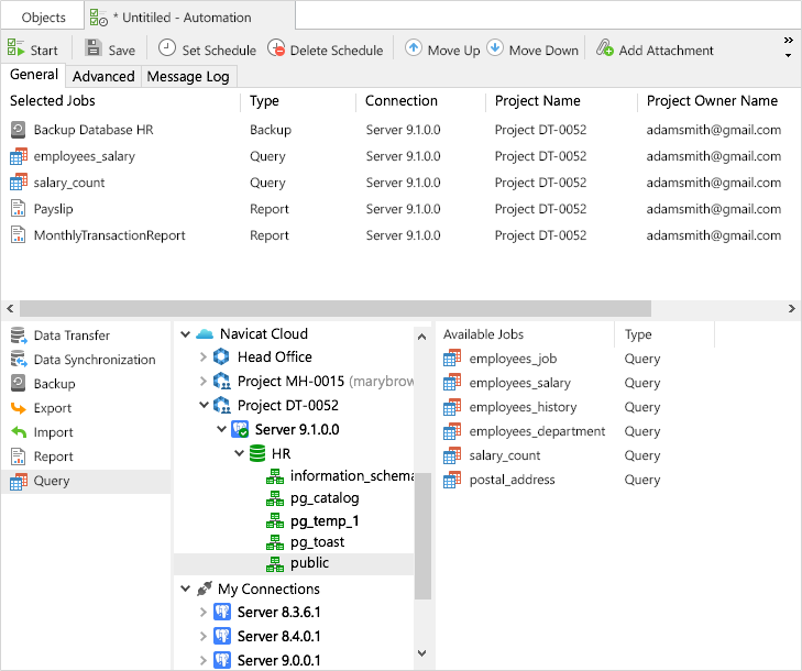 Navicat For Postgresql Powerful Postgresql Database Adminsitration Tool