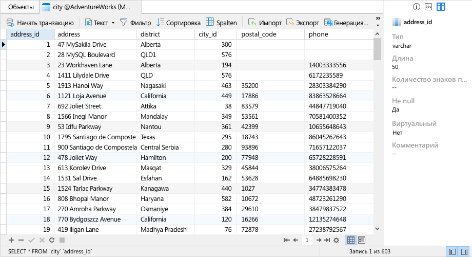 Особенности Navicat 16 | Navicat