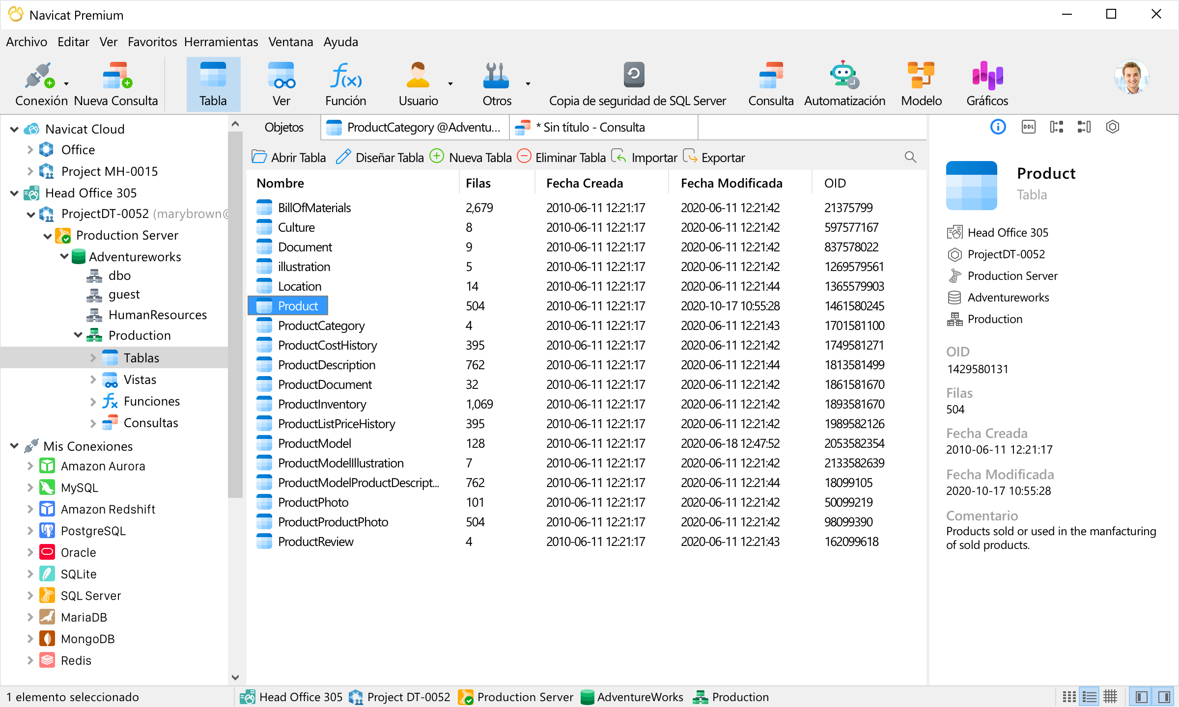 Navicat Premium | Conecta múltiples bases de datos en una única ...