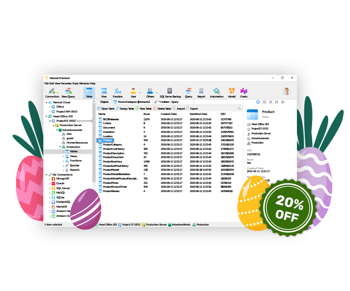Navicat Gui Db Admin Tool For Mysql Postgresql Mongodb Mariadb Sql Server Oracle And Sqlite