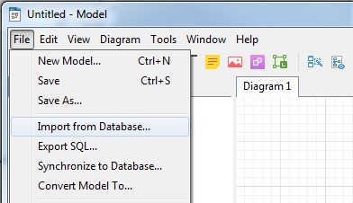 Create a Model from a Database in Navicat