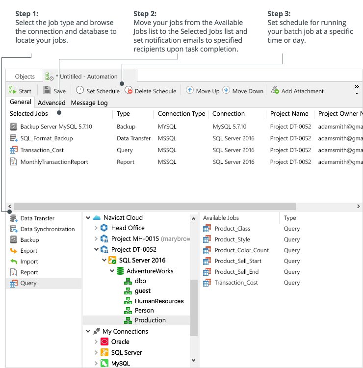 Automate Database Replication with Navicat Premium 12