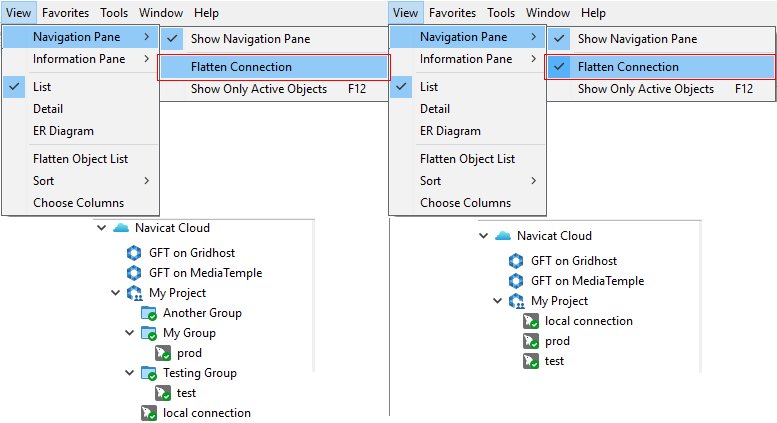 Navigation Pane Tips and Tricks Part 1: Managing Connections