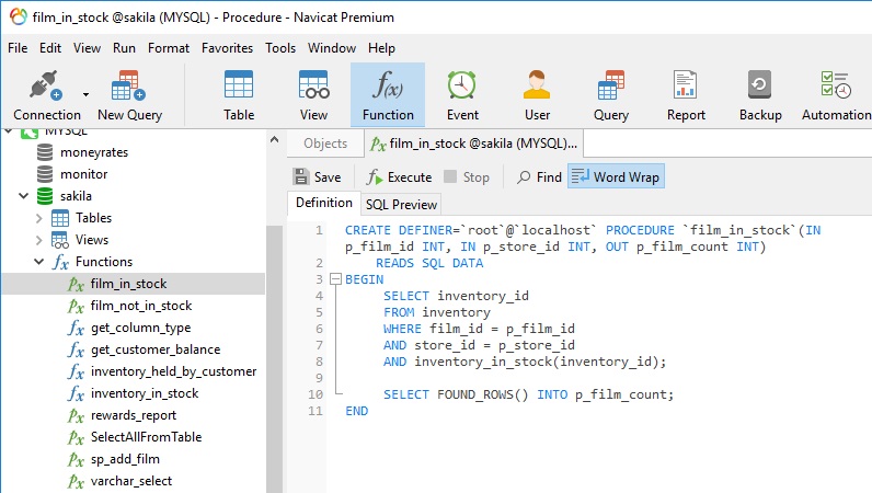 Visszaver d s llat F nyes Mysql Procedure Run Every Day 