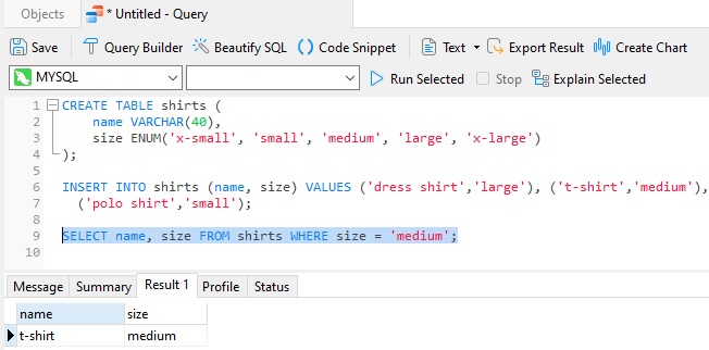 Storing Enums In A Database