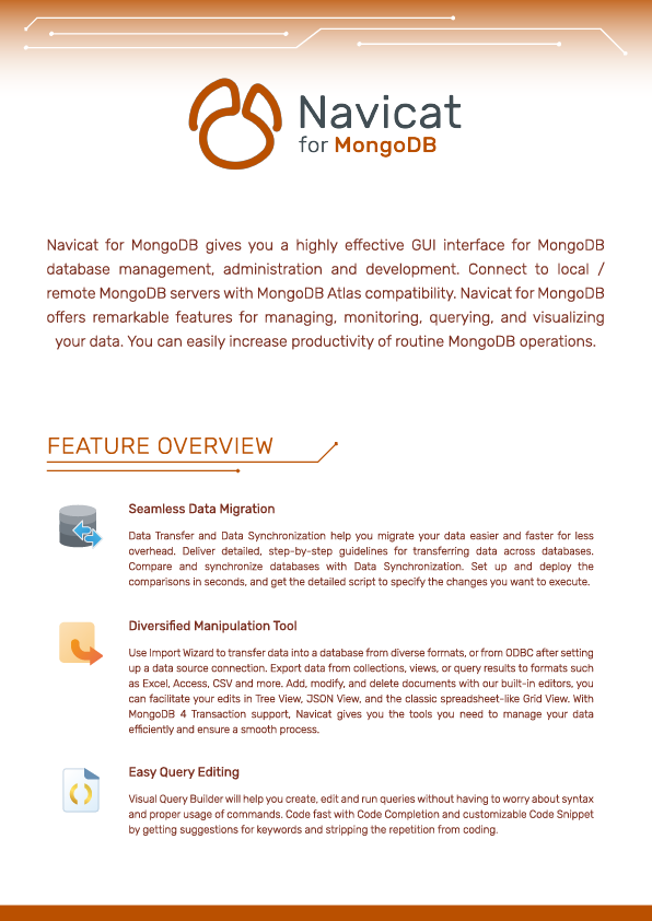 Navicat for MongoDB Resources | Navicat