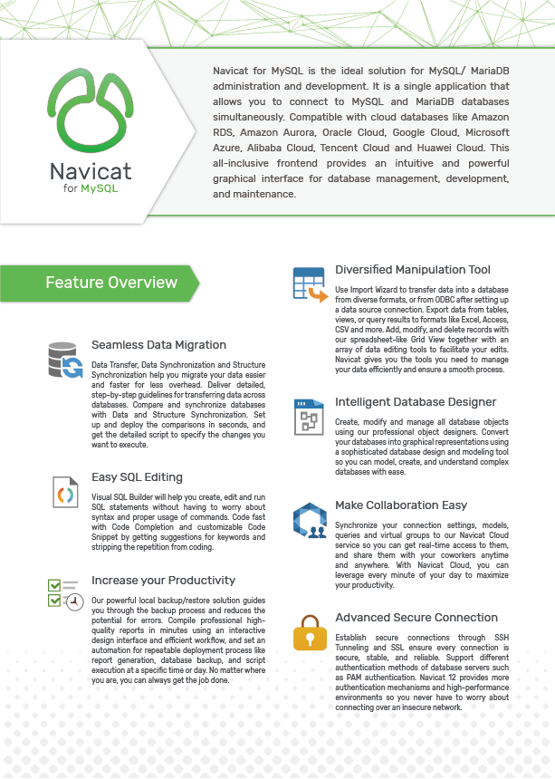 Navicat MySQL Resources